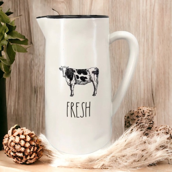 Rae Dunn | Other | Rae Dunn Fresh Cow Pitcher New With Tags | Poshmark